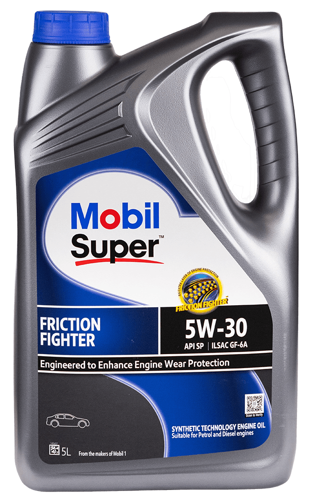 Mobil Super Friction Fighter 5W-30 (SQ), 5 Litre – MotorActive